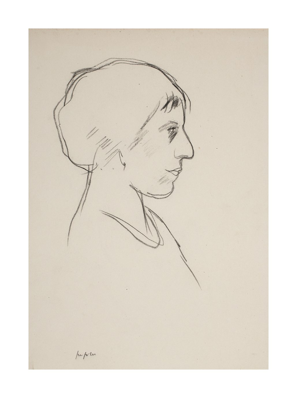 Resting Girl - The Scottish Gallery