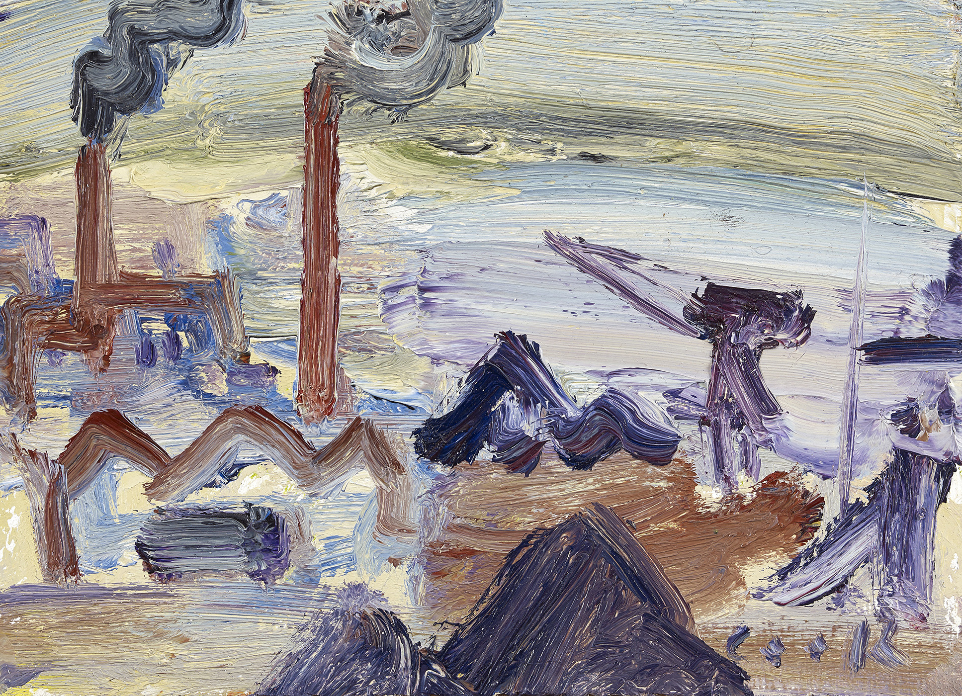 Scrap Yard Study 1 by David Cook | The Scottish Gallery