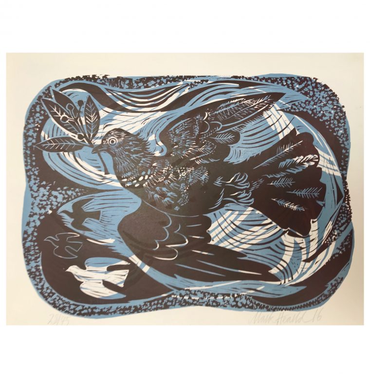 Pigeon by Mark Hearld (Printmaker) | The Scottish Gallery
