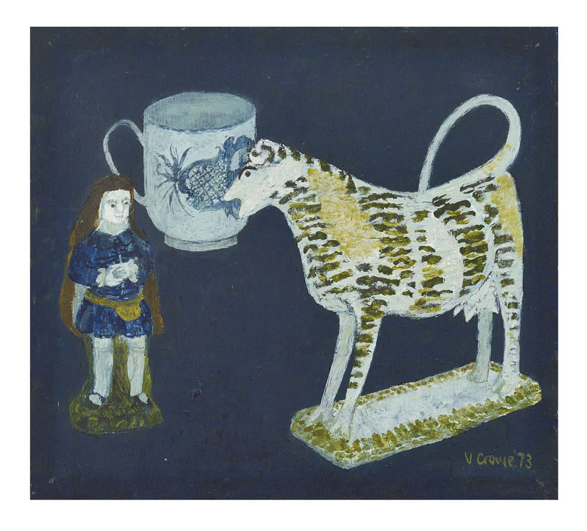 Cow Still Life II by Victoria Crowe | The Scottish Gallery