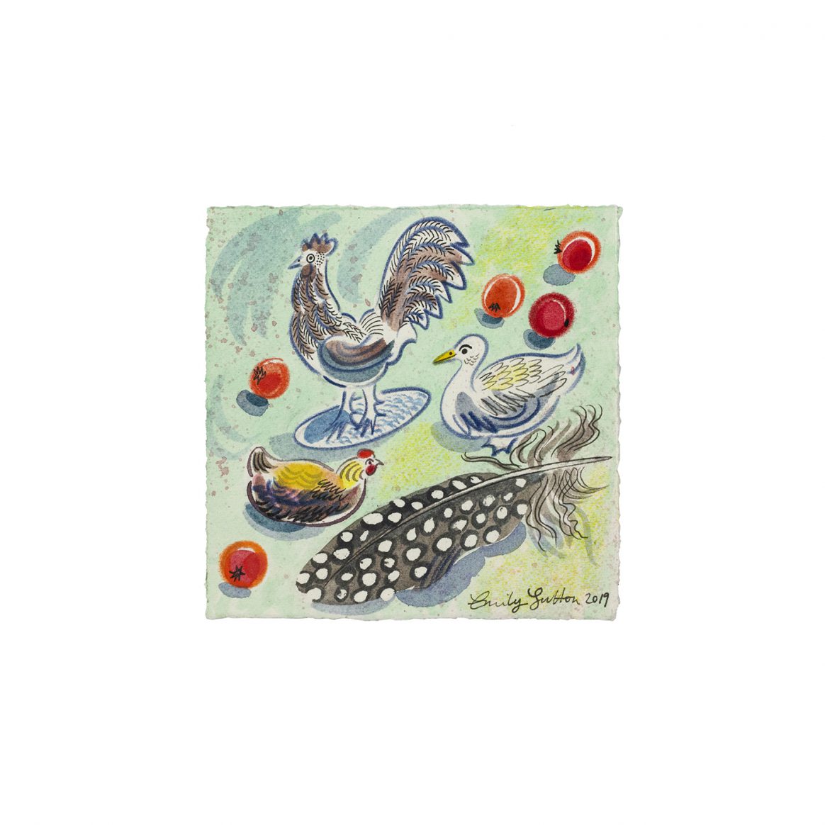 Three Birds by Emily Sutton | The Scottish Gallery