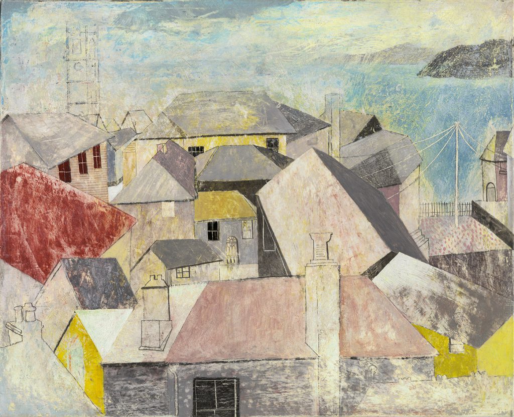 St Ives Rooftops: Mist and Light II by Jonathan Christie | The Scottish ...