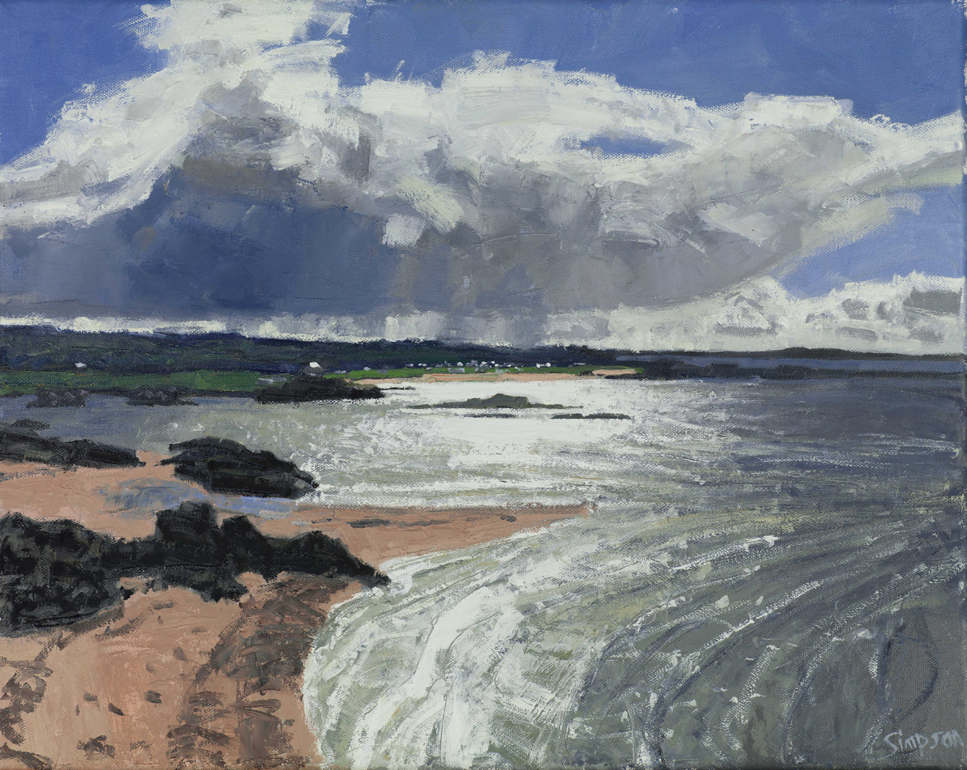 September Sun by Charles Simpson | The Scottish Gallery