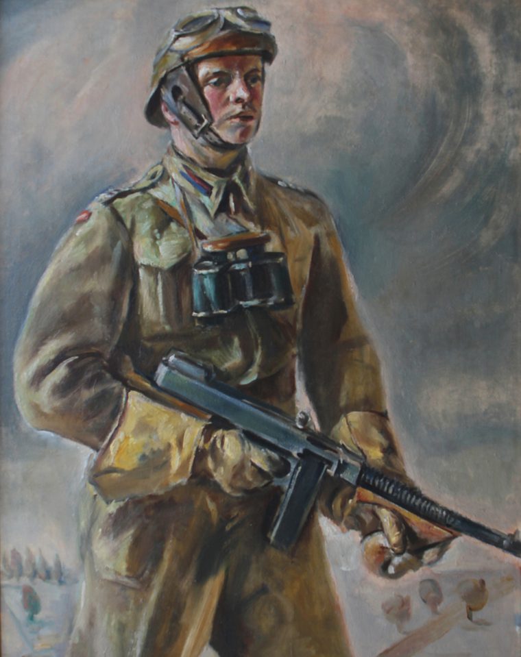 Sergeant D. of the Black Brigade by Aleksander Żyw | The Scottish Gallery