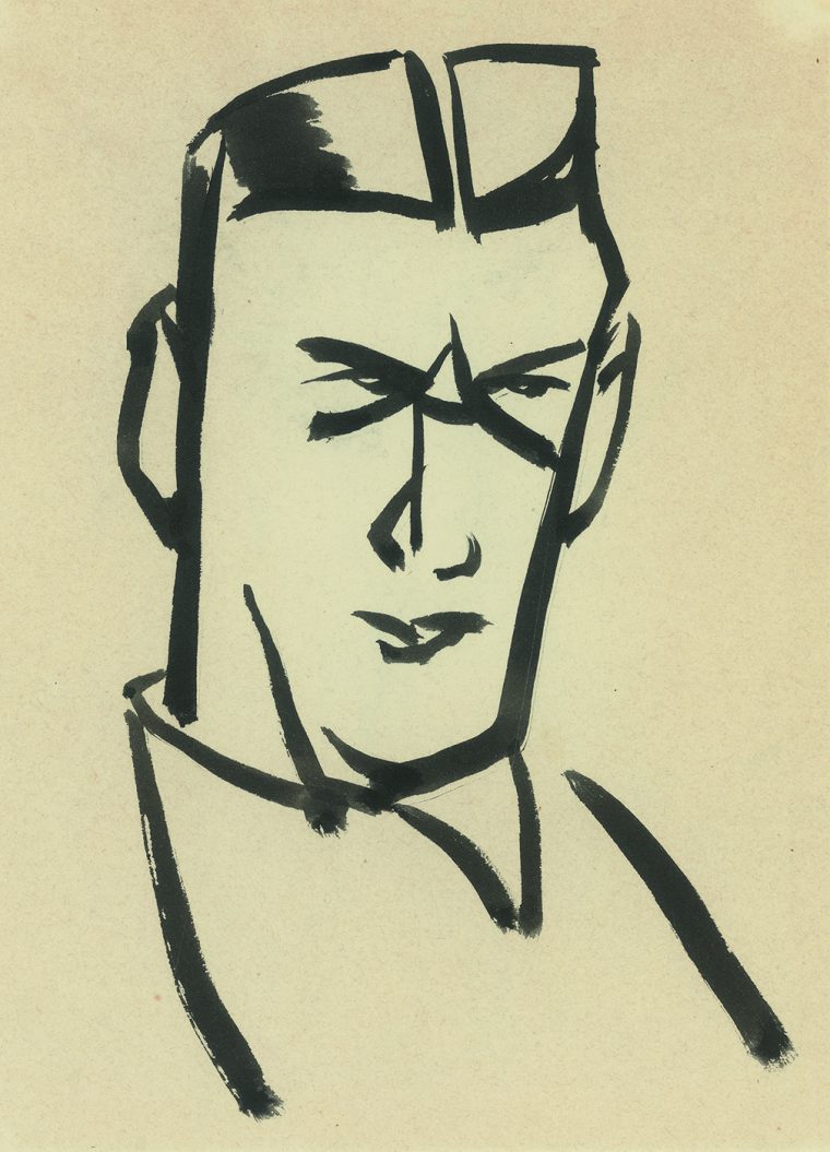 Self Portrait by J.D. Fergusson | The Scottish Gallery