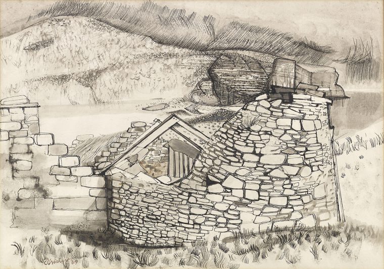 Broken Croft, Rackwick - The Scottish Gallery