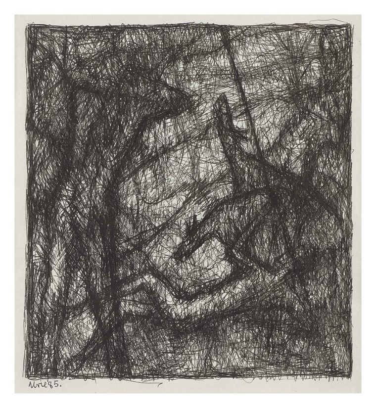 Figure and Dog by Joseph Urie | The Scottish Gallery