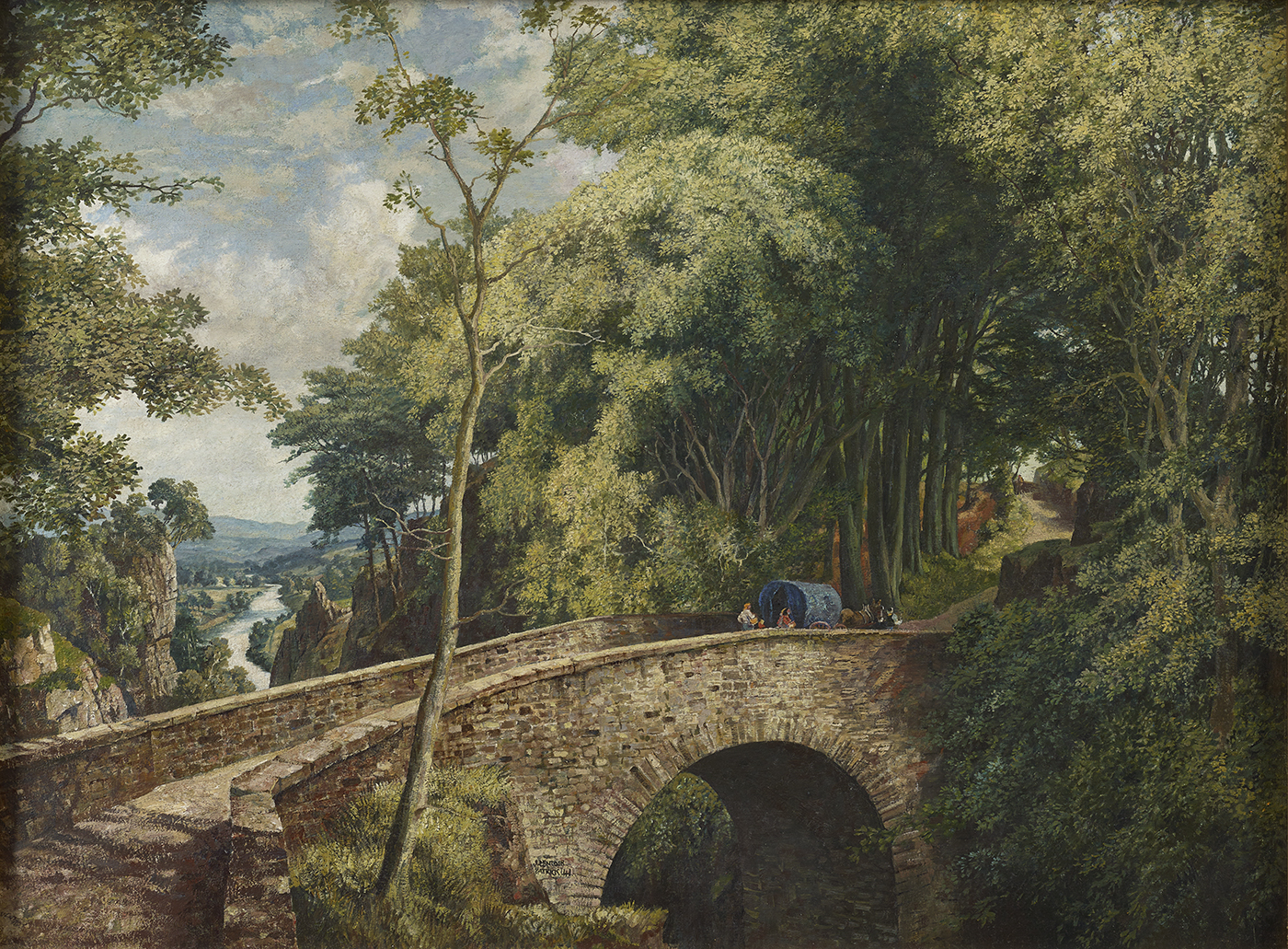 Gannochy Bridge, Edzell by James McIntosh Patrick | The Scottish Gallery