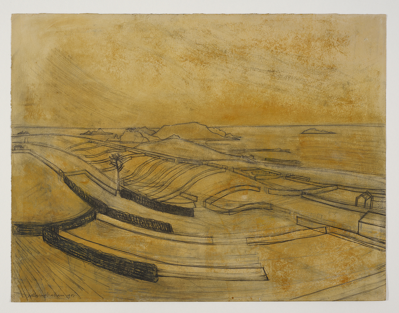 St. Martin, Guernsey, November 5, 1951 by Wilhelmina Barns-Graham | The ...