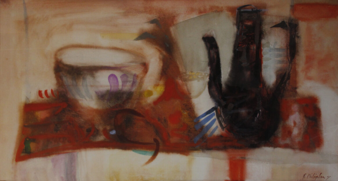 Still Life with Coffee Pot - The Scottish Gallery