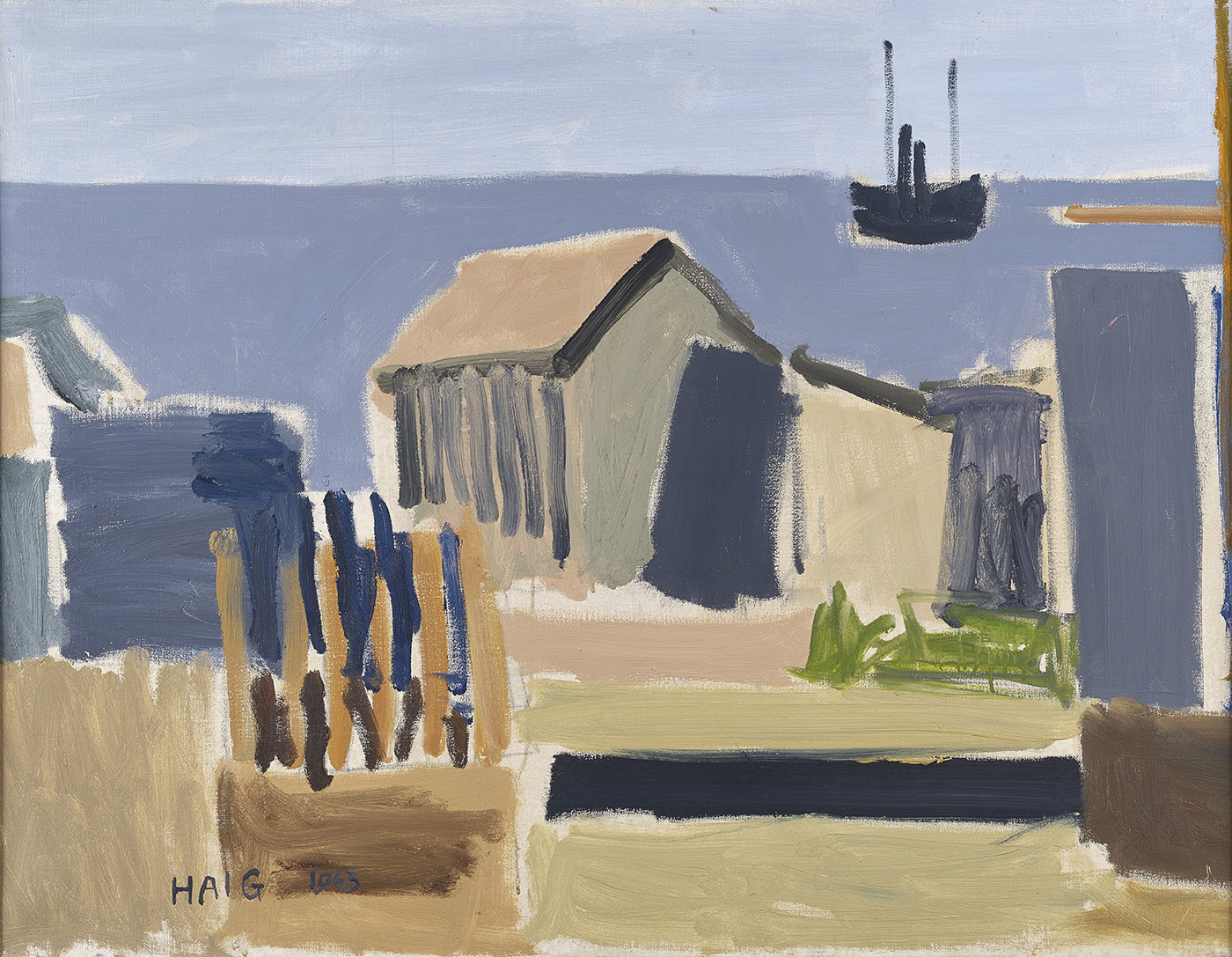 Seahouses by Earl Haig | The Scottish Gallery