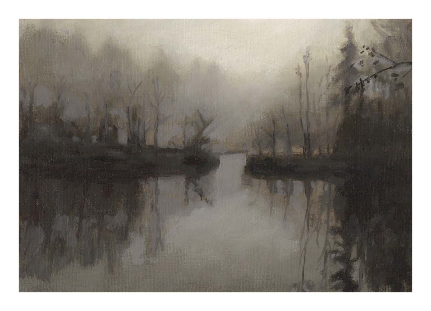 Still Water at Dusk - The Scottish Gallery