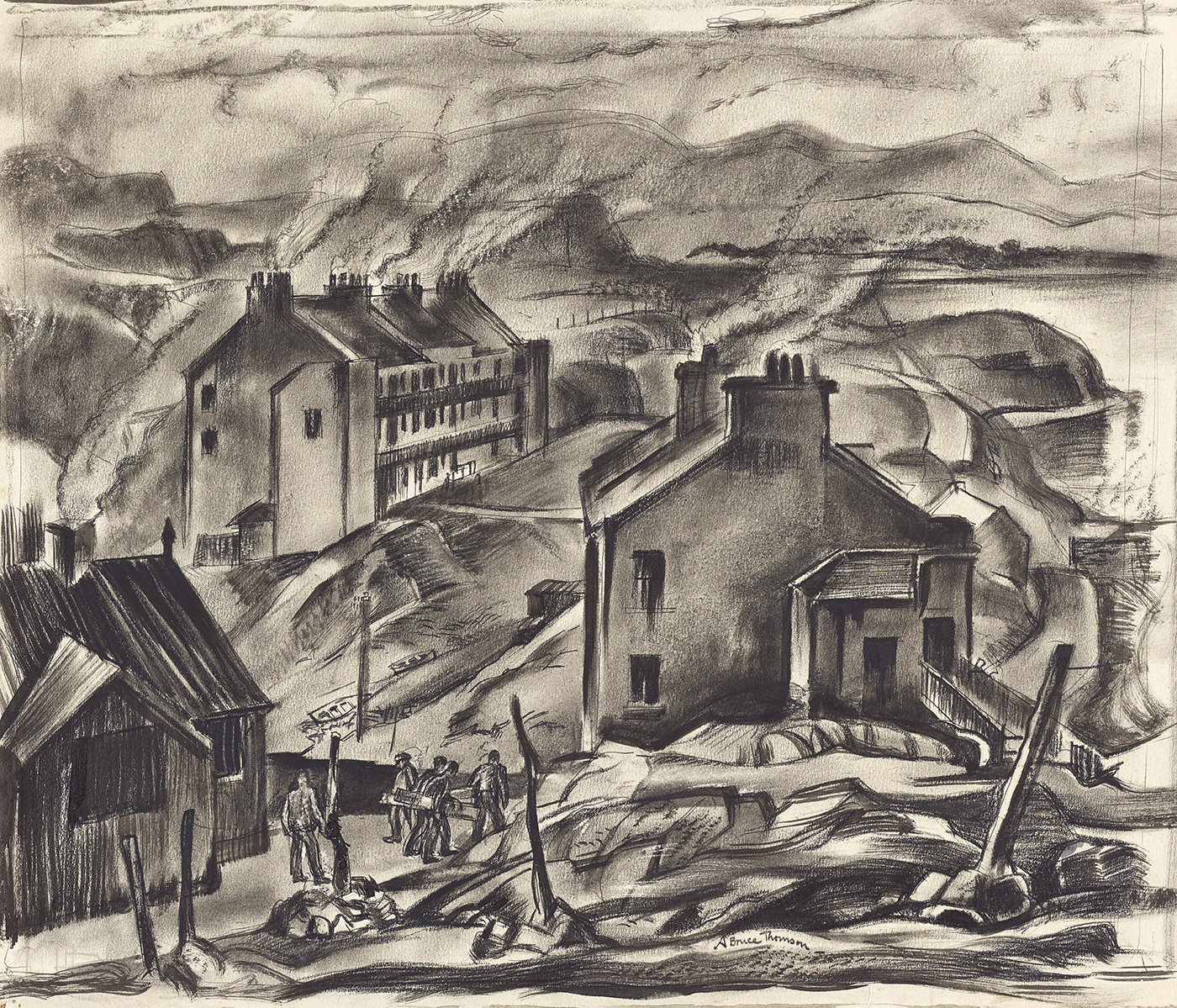 Bonawe Quarry, Loch Etive, Argyll by Adam Bruce Thomson | The Scottish ...