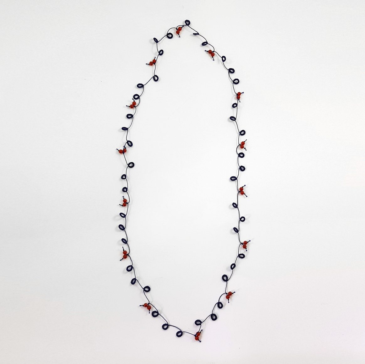 Omamori Necklace - Navy - The Scottish Gallery