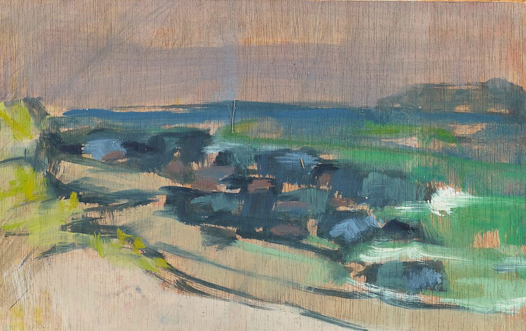 Cleat Bay Study by Ross Ryan by Ride for MND Art | The Scottish Gallery