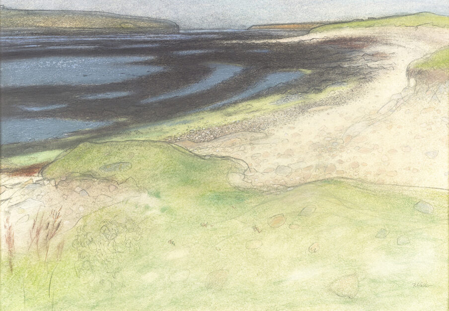 Low Tide at Birsay Bay by Frances Walker | The Scottish Gallery
