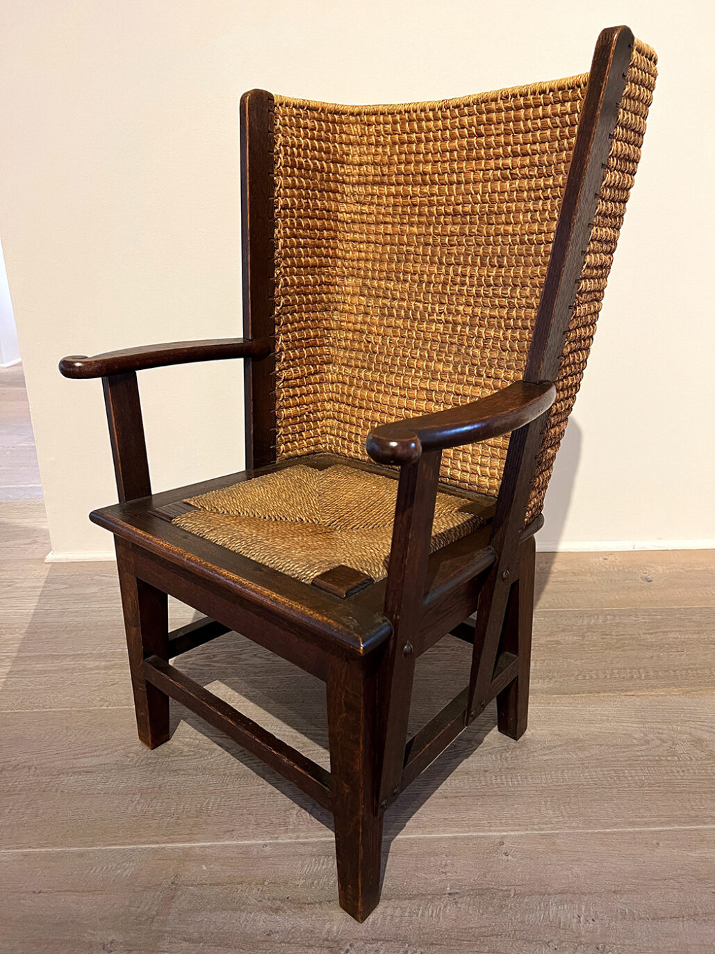 Scottish Oak-Framed Orkney Chair by David Kirkness | The Scottish Gallery