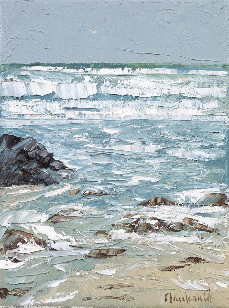 Tangy, Kintyre, Surfs Up by Frances Macdonald | The Scottish Gallery