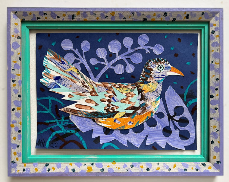 Whimsical Bird I by Mark Hearld | The Scottish Gallery