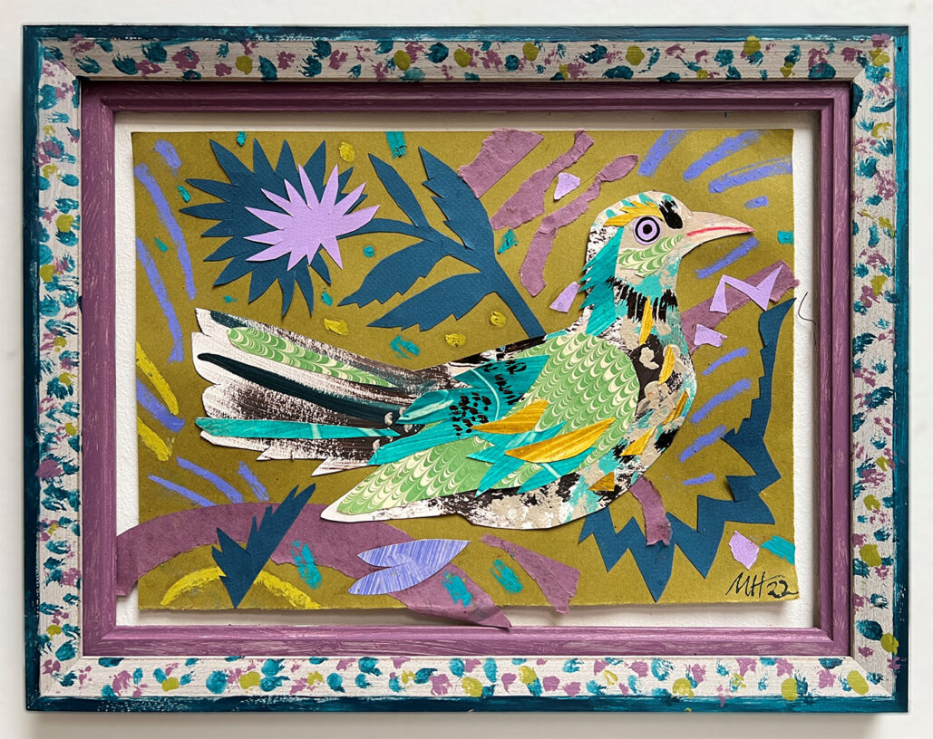 Whimsical Bird VII by Mark Hearld | The Scottish Gallery