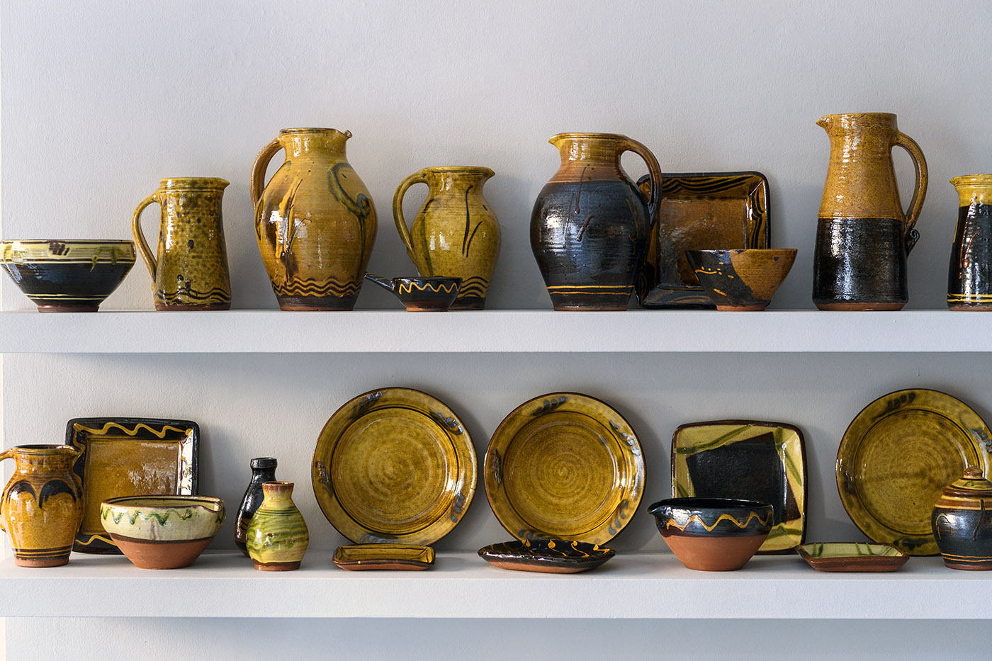Clive Bowen & Christina Jansen in conversation at Shebbear Pottery ...