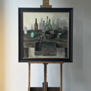 Still Life with Bottles and Open Drawer - The Scottish Gallery