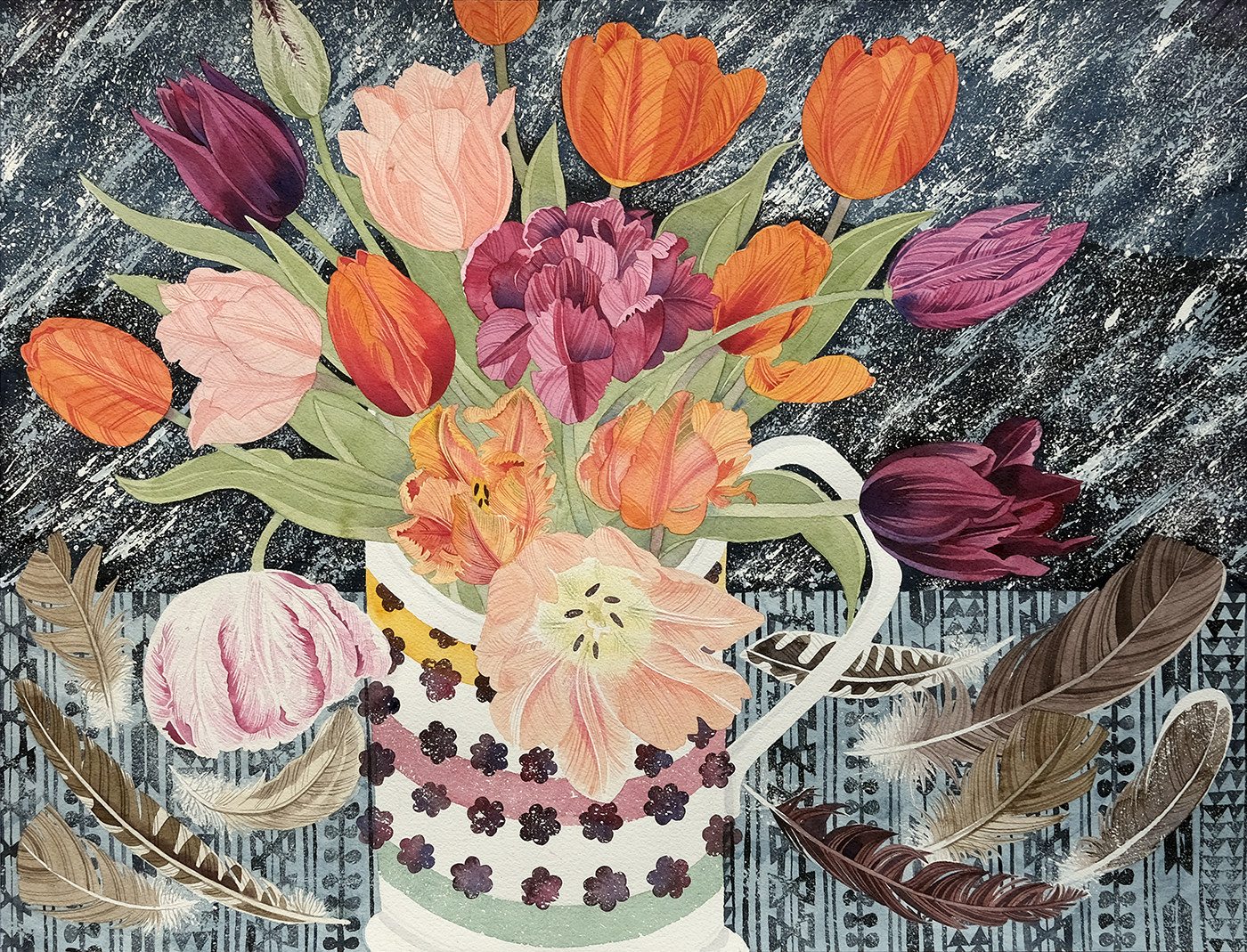 Meet the Artist Online | Angie Lewin at The Scottish Gallery
