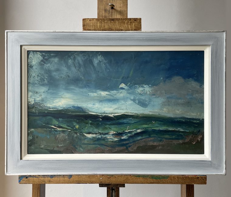 Blue Sea, Catterline - The Scottish Gallery