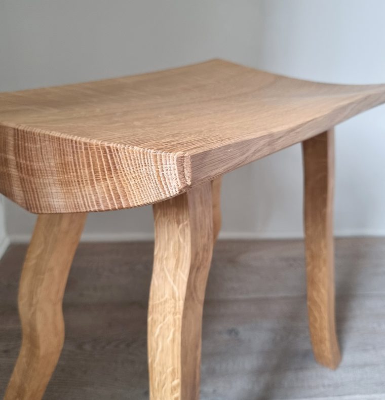 Smooth Stool - The Scottish Gallery