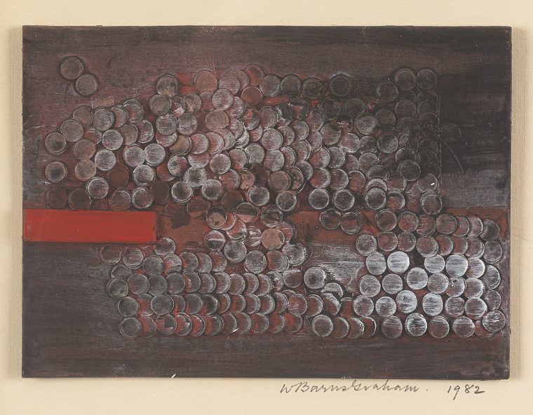 Painting in Relief (90) by Wilhelmina Barns-Graham | The Scottish Gallery