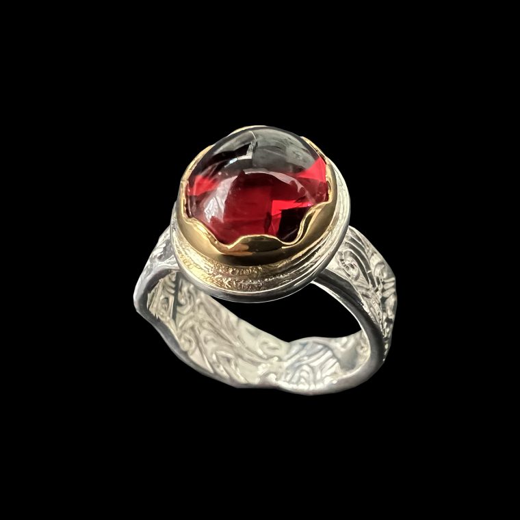 Garnet Ring - The Scottish Gallery