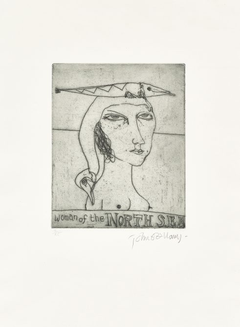 Fish Woman Loves It by John Bellany (Printmaker) | The Scottish Gallery