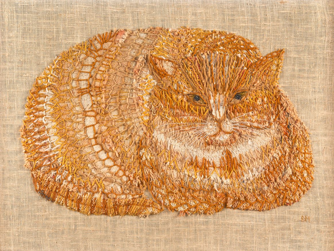 Orange Tabby Cat by Betty Fraser Myerscough | The Scottish Gallery