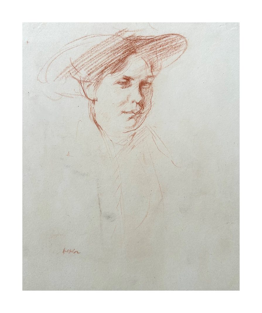 Woman's Head by S.J. Peploe | The Scottish Gallery