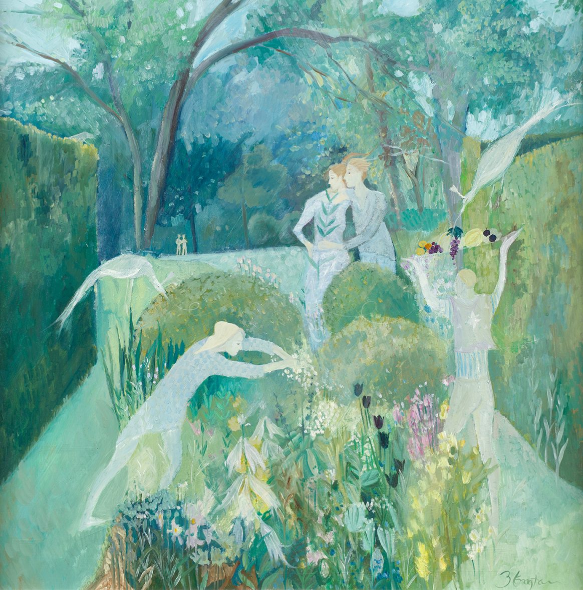 Garden of Dreams by Brenda Lenaghan | The Scottish Gallery