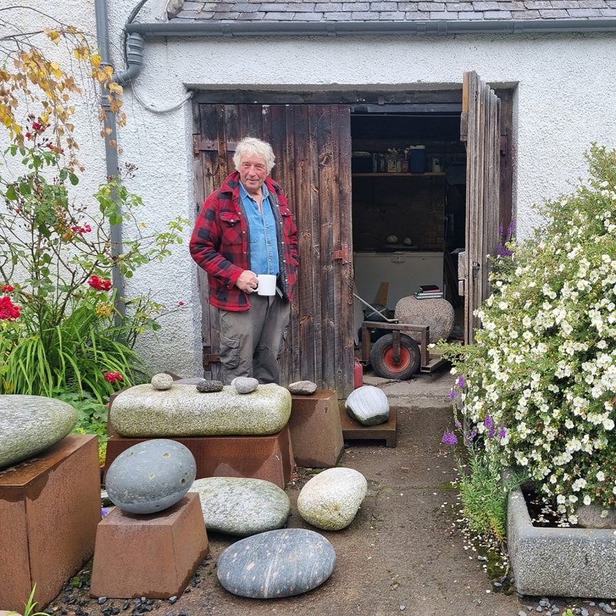 Jake Harvey outside his Borders studio by Jake Harvey | The Scottish ...