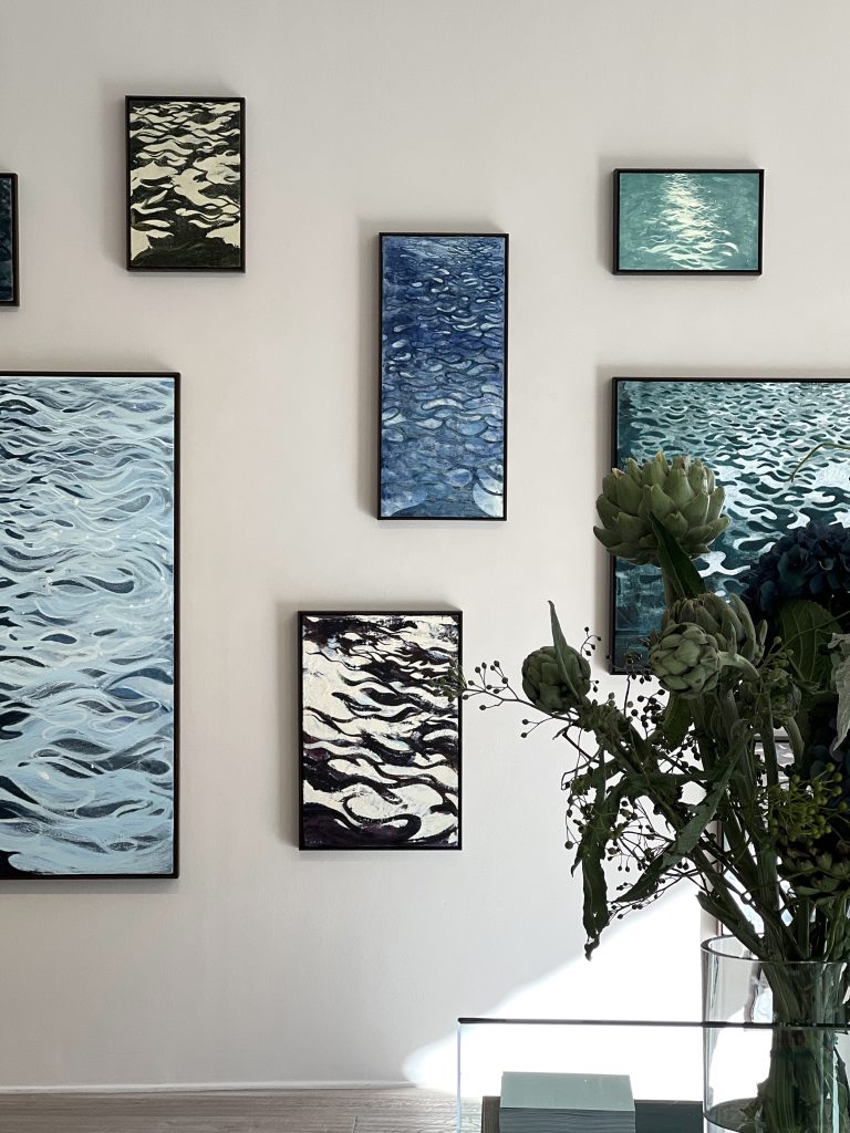 David Cass in The Gallery | Light on Water - The Scottish Gallery