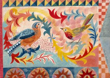 Florentine Birds iv by Emily Sutton | The Scottish Gallery