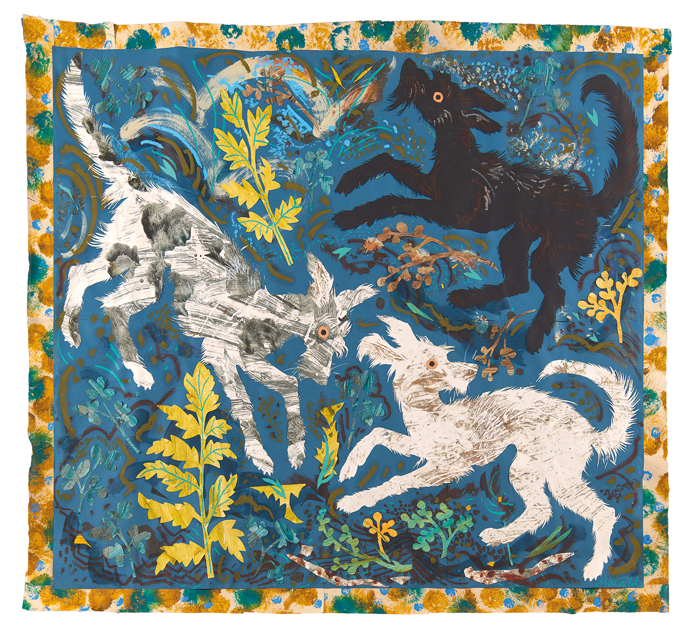 Collage con Brio by Mark Hearld | The Scottish Gallery