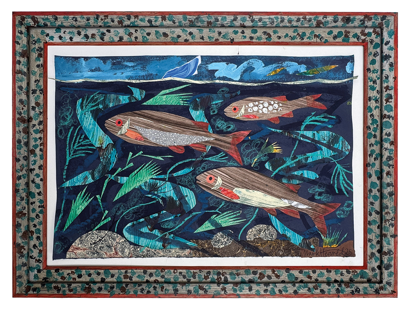 Three Rudd by Mark Hearld | The Scottish Gallery