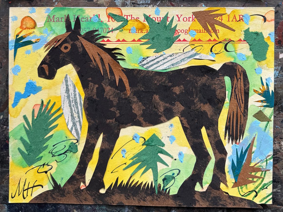 Horse II by Mark Hearld | The Scottish Gallery
