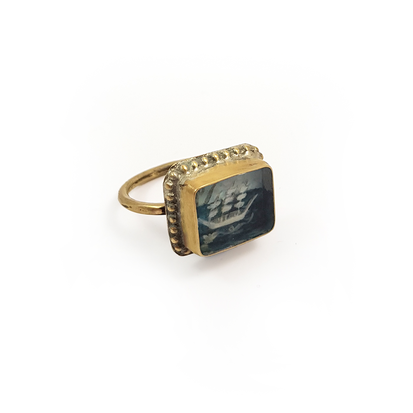 Ghost Ship Ring by Rachel Larkins | The Scottish Gallery
