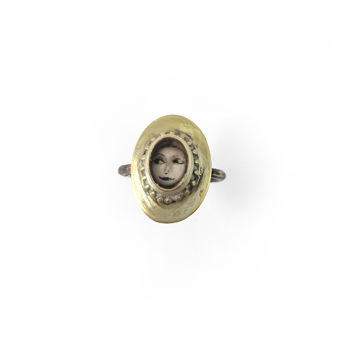Cameo Ring by Rachel Larkins | The Scottish Gallery
