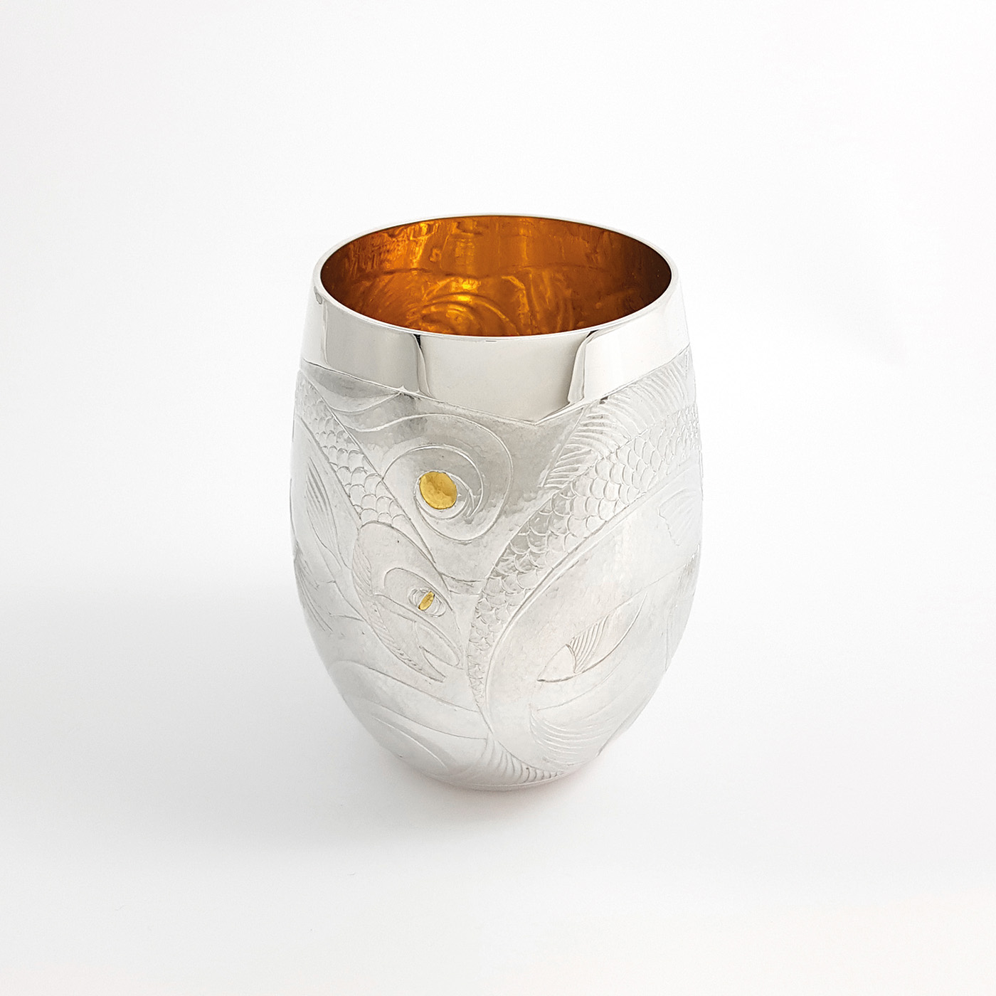 Fishy Beaker by Rod Kelly | The Scottish Gallery