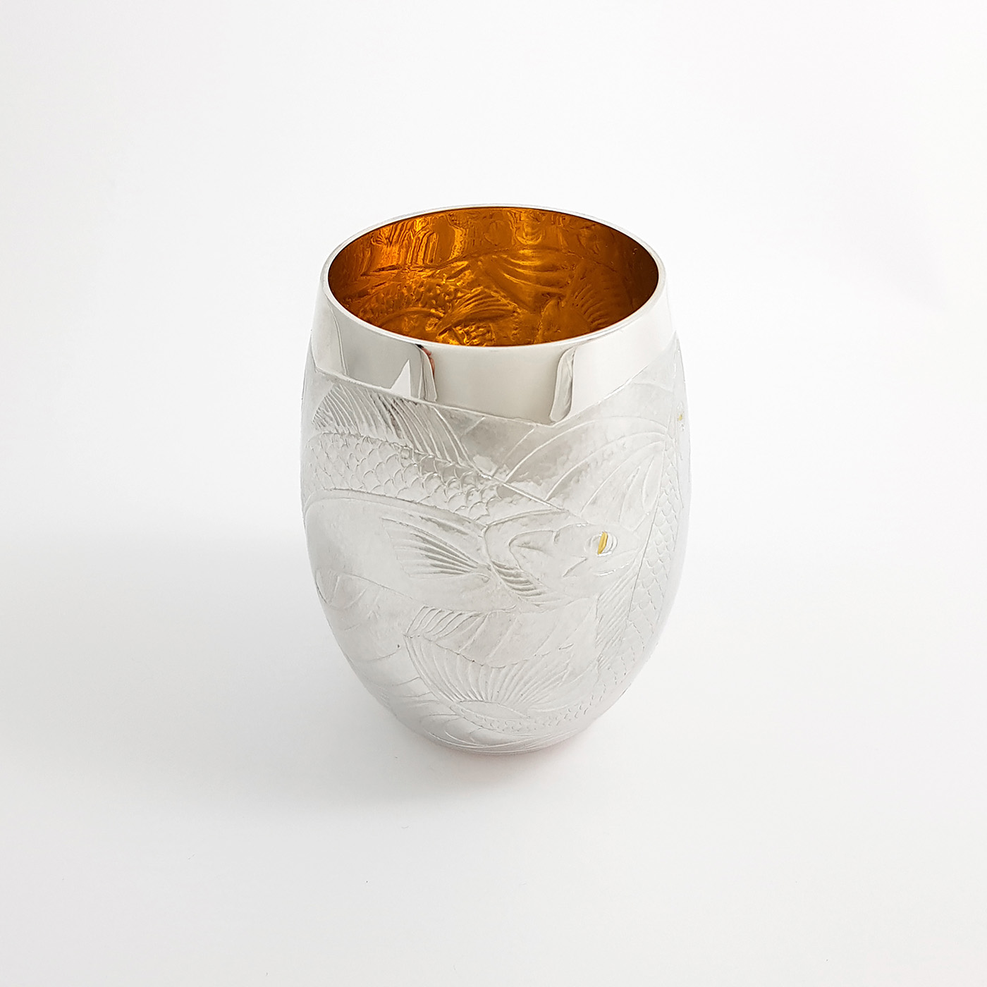 Fishy Beaker by Rod Kelly | The Scottish Gallery