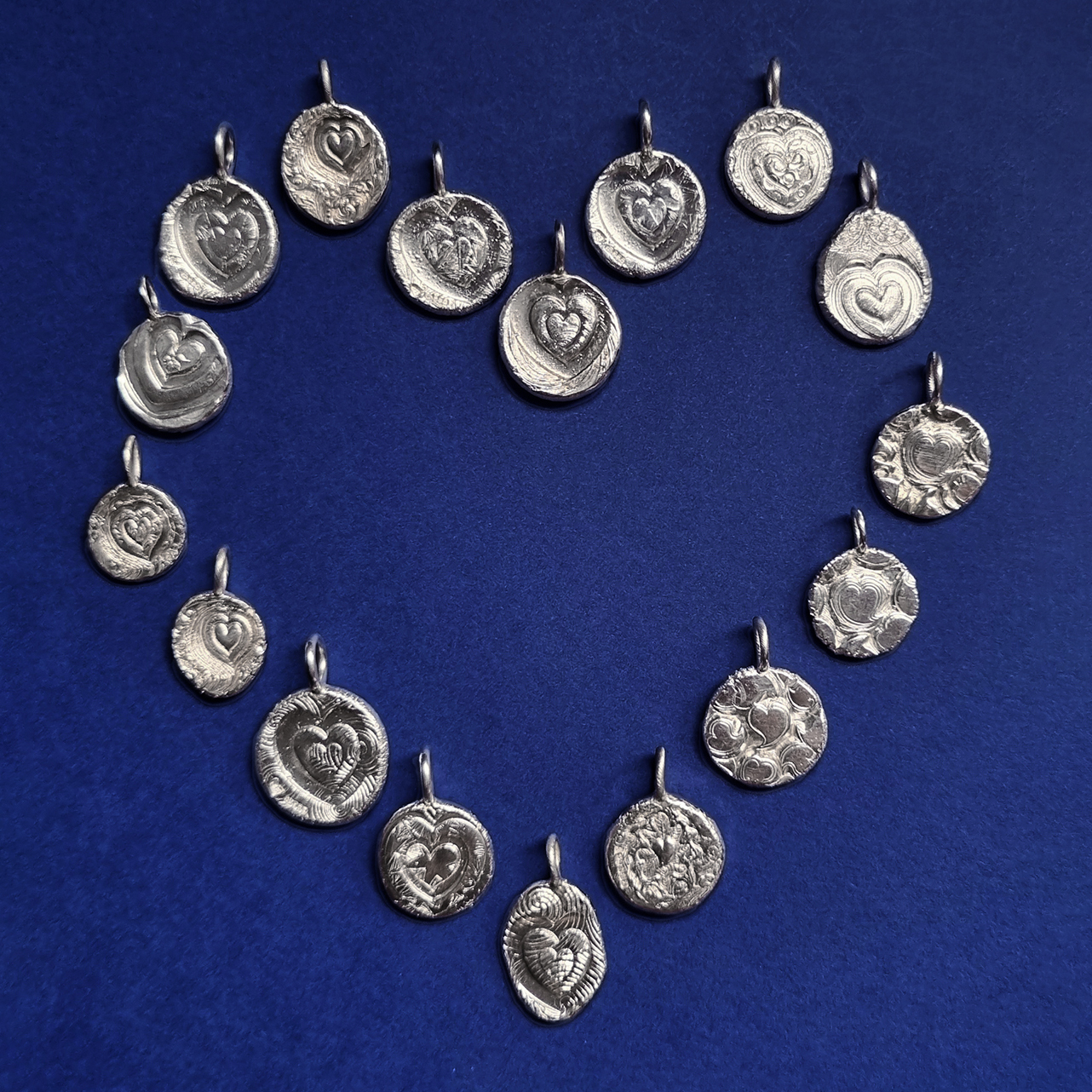 Heart Pendants by Malcolm Appleby (Jewellery) | The Scottish Gallery
