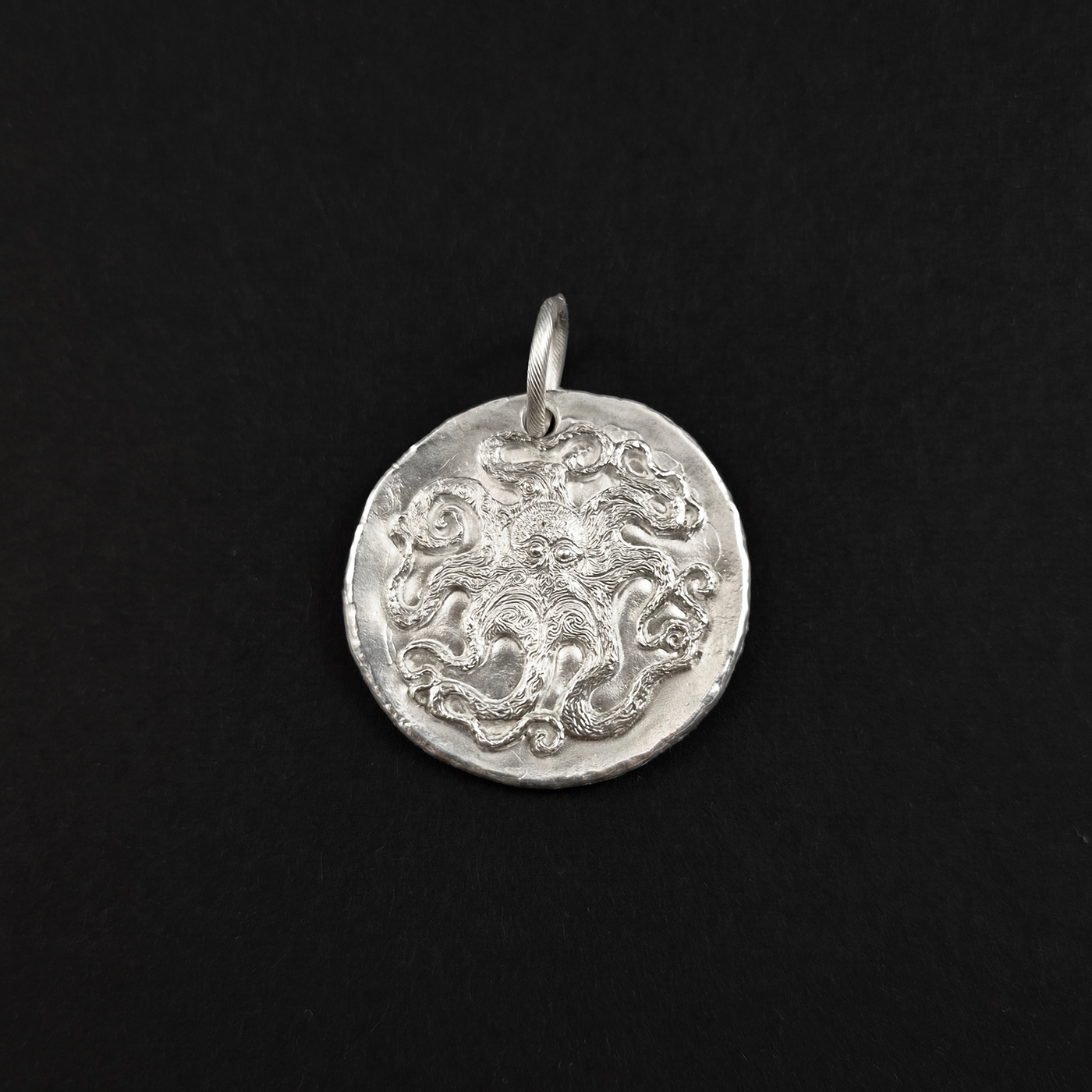 Silver Octopus Pendant by Malcolm Appleby (Jewellery) | The Scottish ...