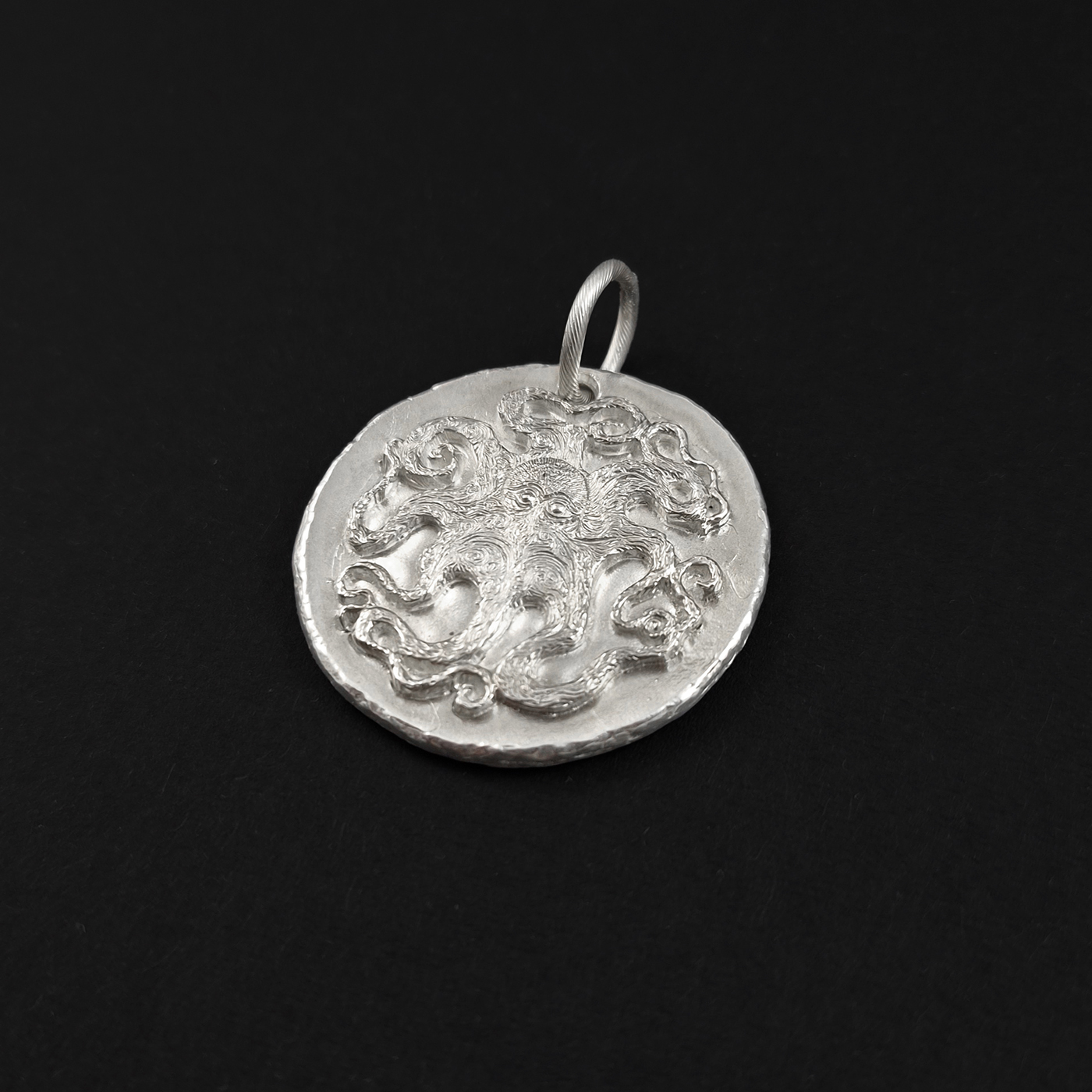 Silver Octopus Pendant by Malcolm Appleby (Jewellery) | The Scottish ...