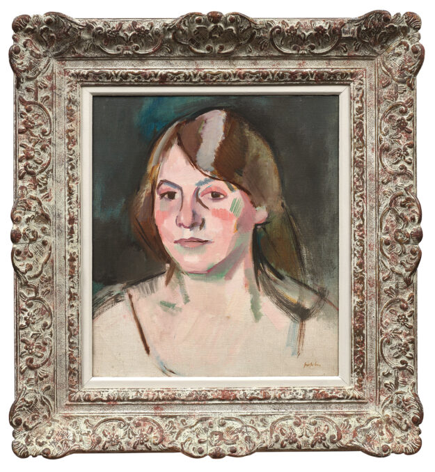 Portrait of a Girl by S.J. Peploe | The Scottish Gallery